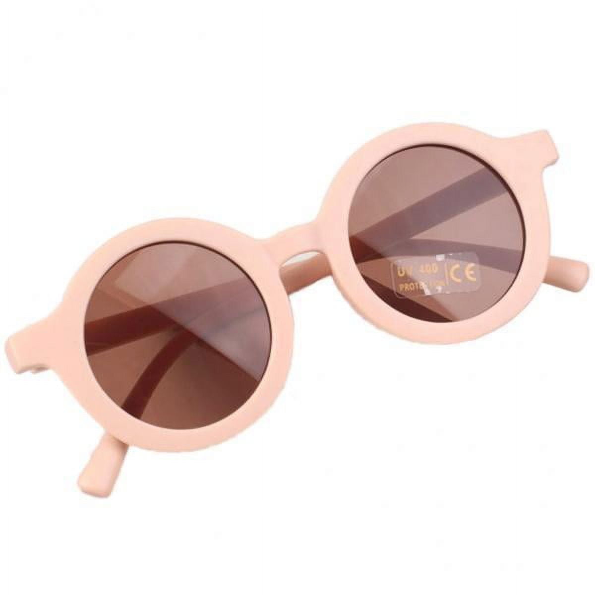 guohui 3xBoy Girl Kids Round Frame Sunglasses UV400 Glasses Outdoor 3 ...