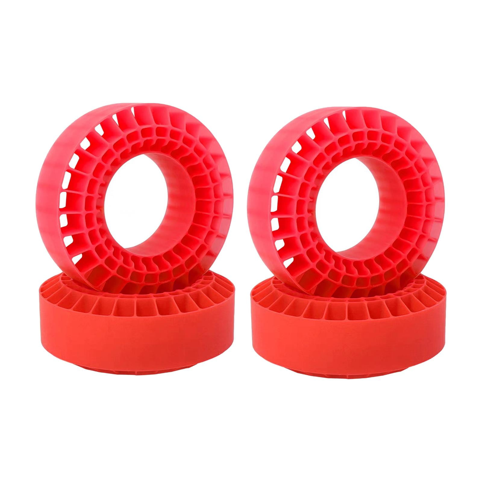 guohui 4 Pieces Silicone Rubber Inserts Foam 108x42mm for 1/10 Scale RC ...