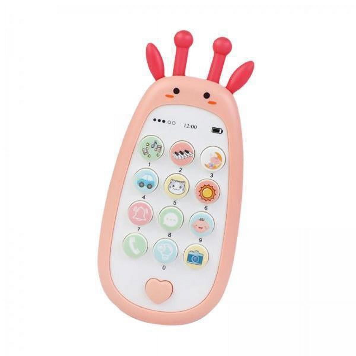 guohui 4xPortable Mini Phone Toys with Music for Toddlers Children ...
