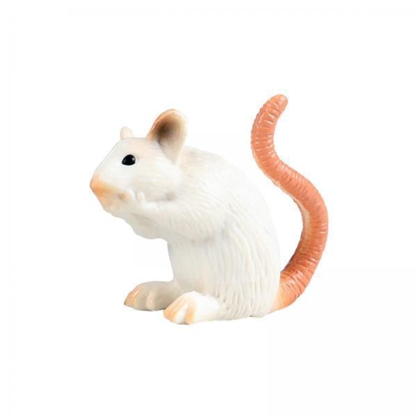 guohui 6X Mice Toy Sculptures Mouse Model for Holiday Kindergarten ...