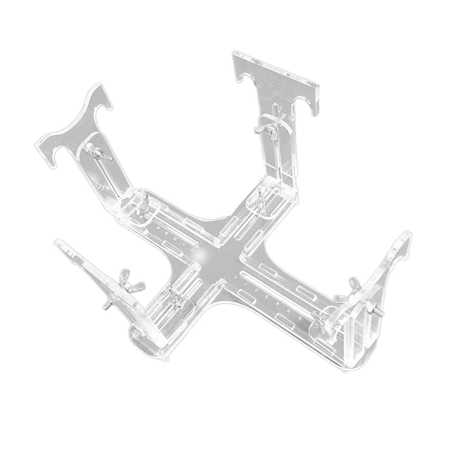 guohui Aircraft Model Spray Painting Rack Clear Hobby Model Display ...