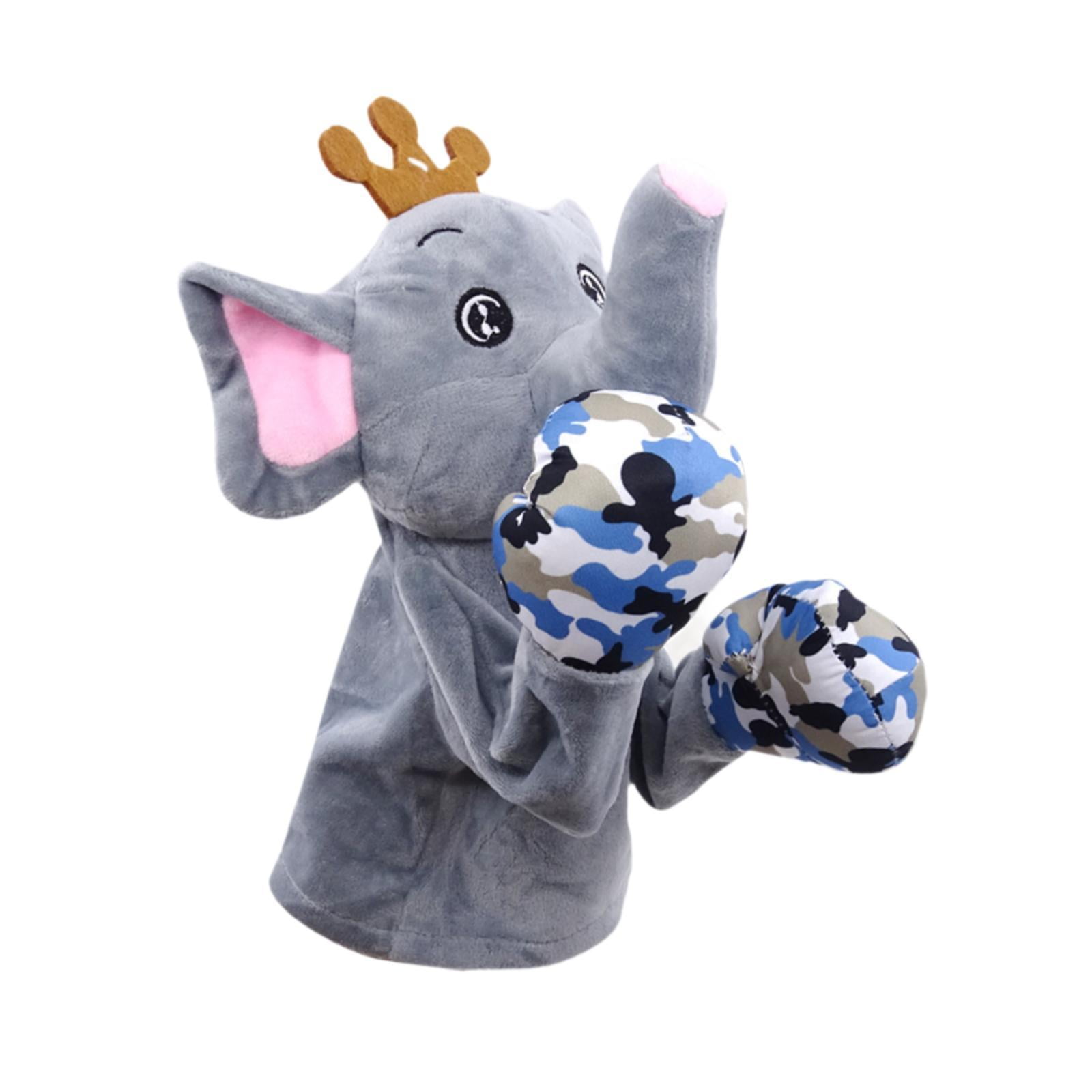 guohui Animal Finger Puppet with Sounds and Boxing Action Educational ...