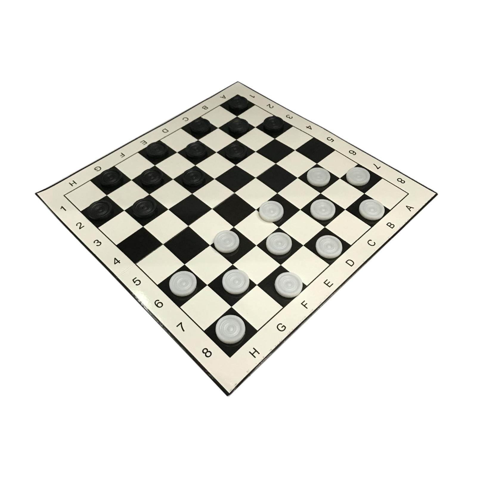 guohui Checkers Board Game Classic Strategy Game Educational Foldable ...