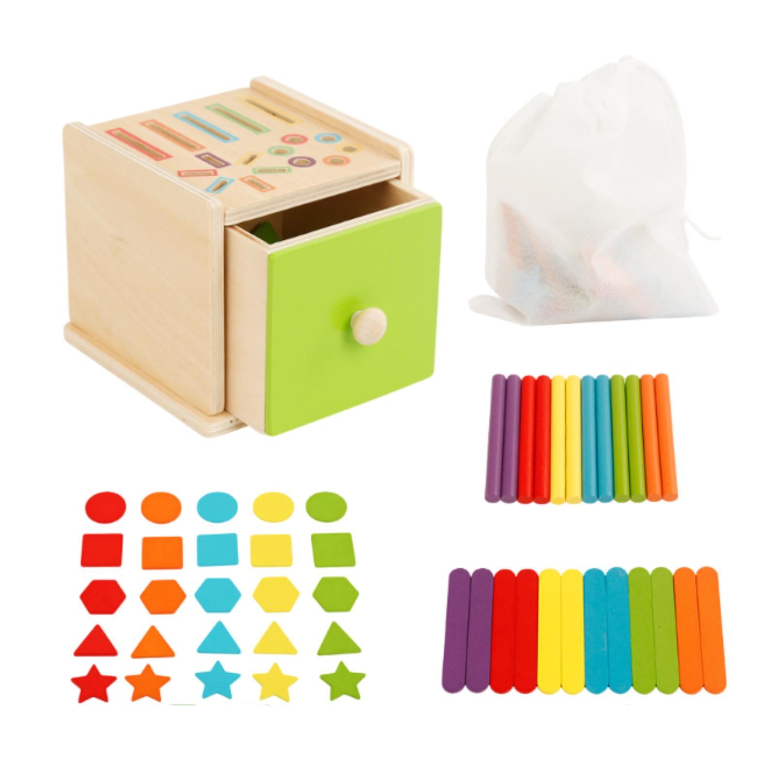 guohui Children Color Sorting Box Preschool Learning Activity for Kids 2-5 Year Old B - Walmart.com