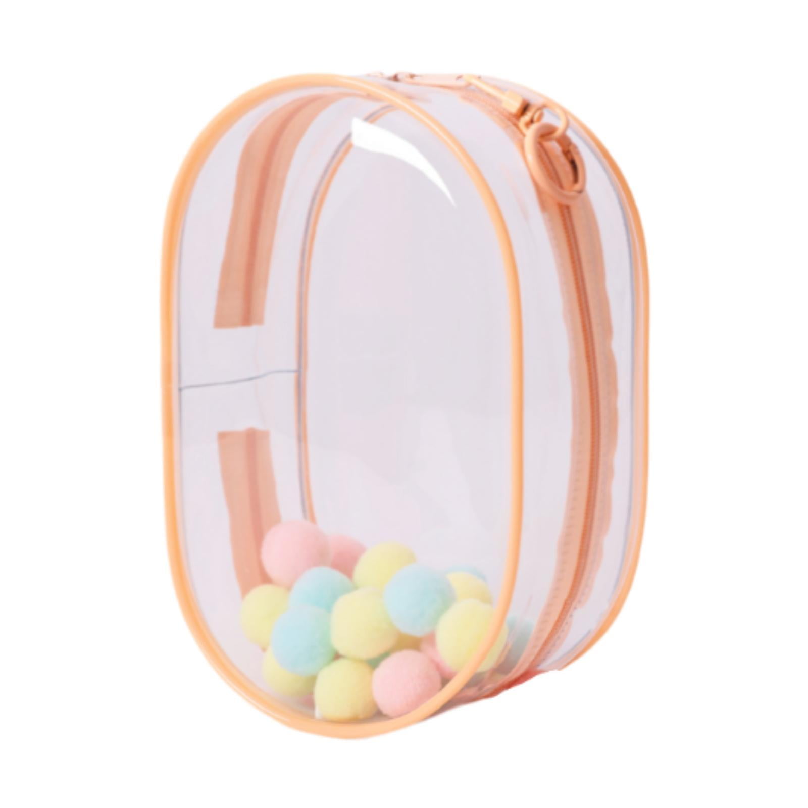 guohui Clear Figure Display Bag Clear Carrying Case for Doll Collectors ...