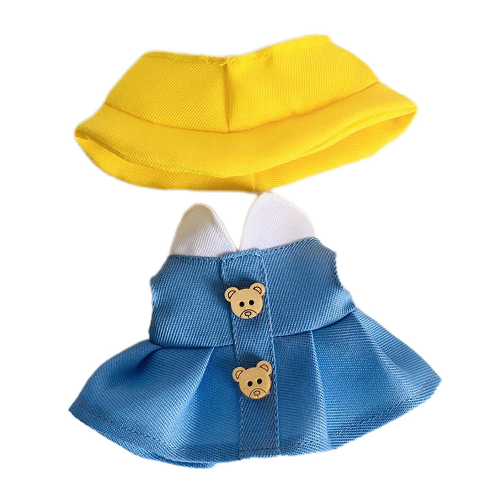 guohui Doll Clothes Hat Clothing DIY Stuffed Figures Toy Dress for 17cm ...