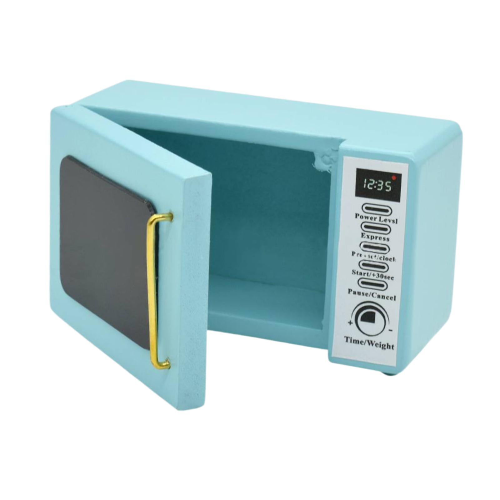 guohui Dollhouse Miniature Microwave Crafts Life Scene Simulation ...