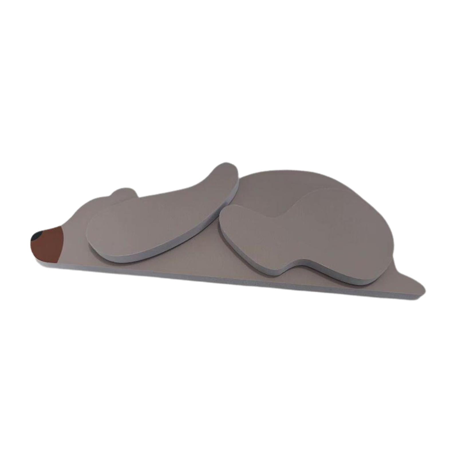 guohui Door Corner Decor Funny Versatile Silhouette Animal Decor Door ...