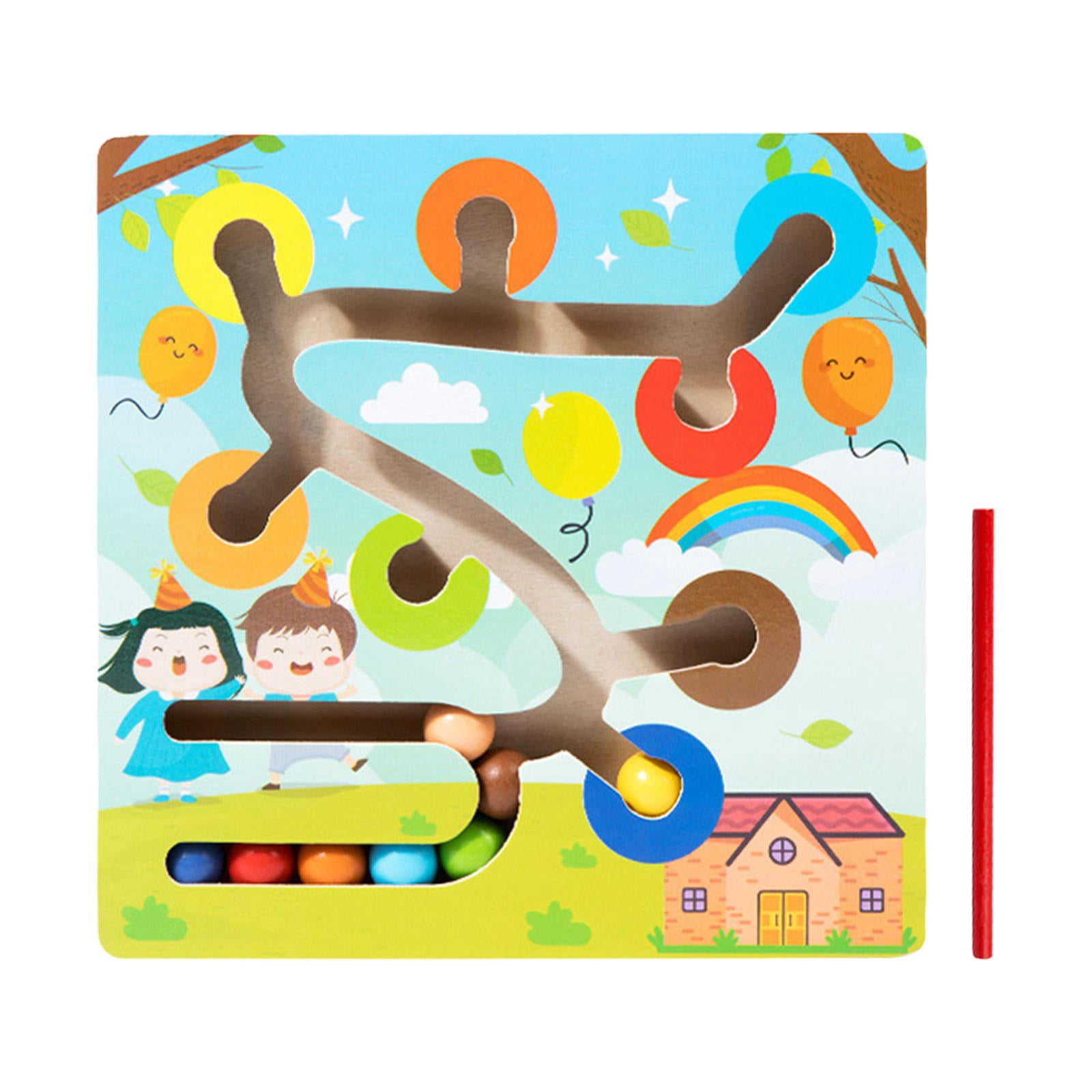 guohui Fine Motor Skills Eduactional Board Game Wooden Learning B ...