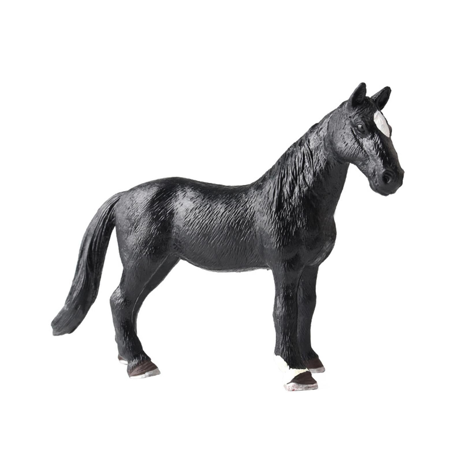 guohui Horse Action Figure Simulation Small Animal Model for Ages 3 ...
