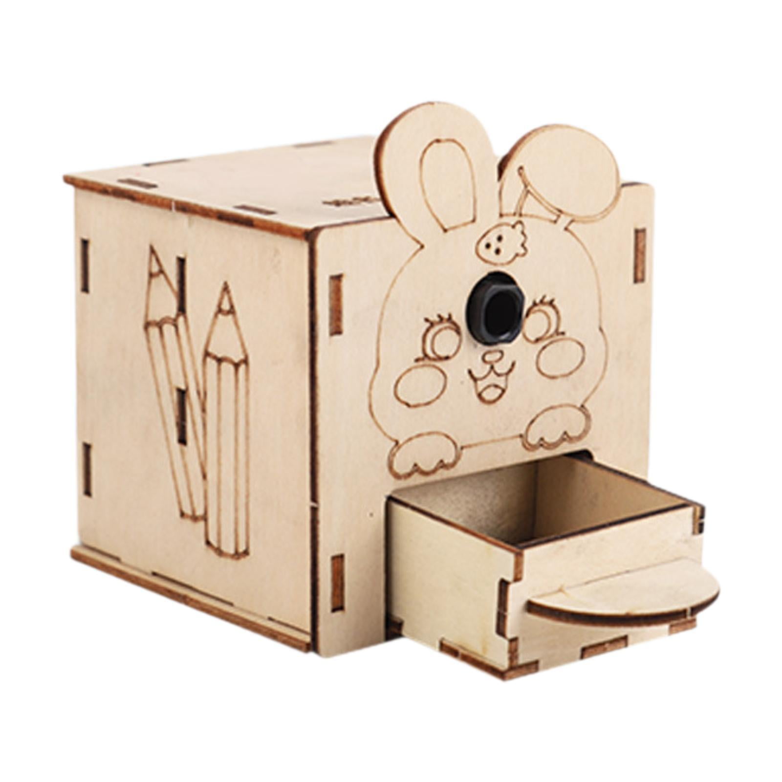 guohui Kids DIY Pencil Sharpener Making Set Assembly Handcrafted ...