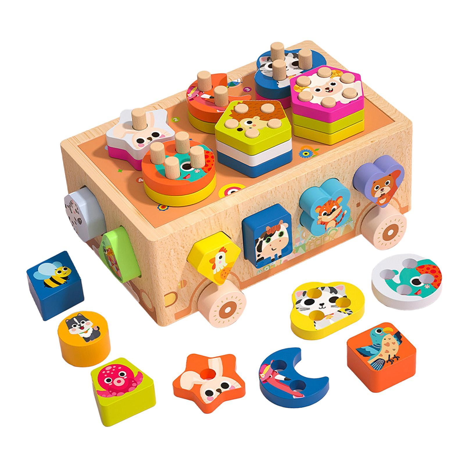 guohui Shape Sorter Learning Toys Colorful Education Preschool Toys ...
