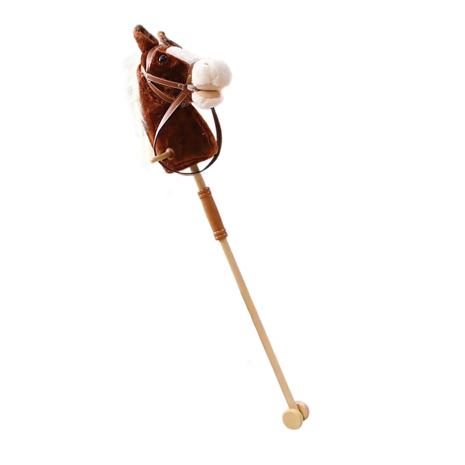 guohui Stick Horse Fun Riding Stick for 3 Years+ Boys Girls Kids coffee ...