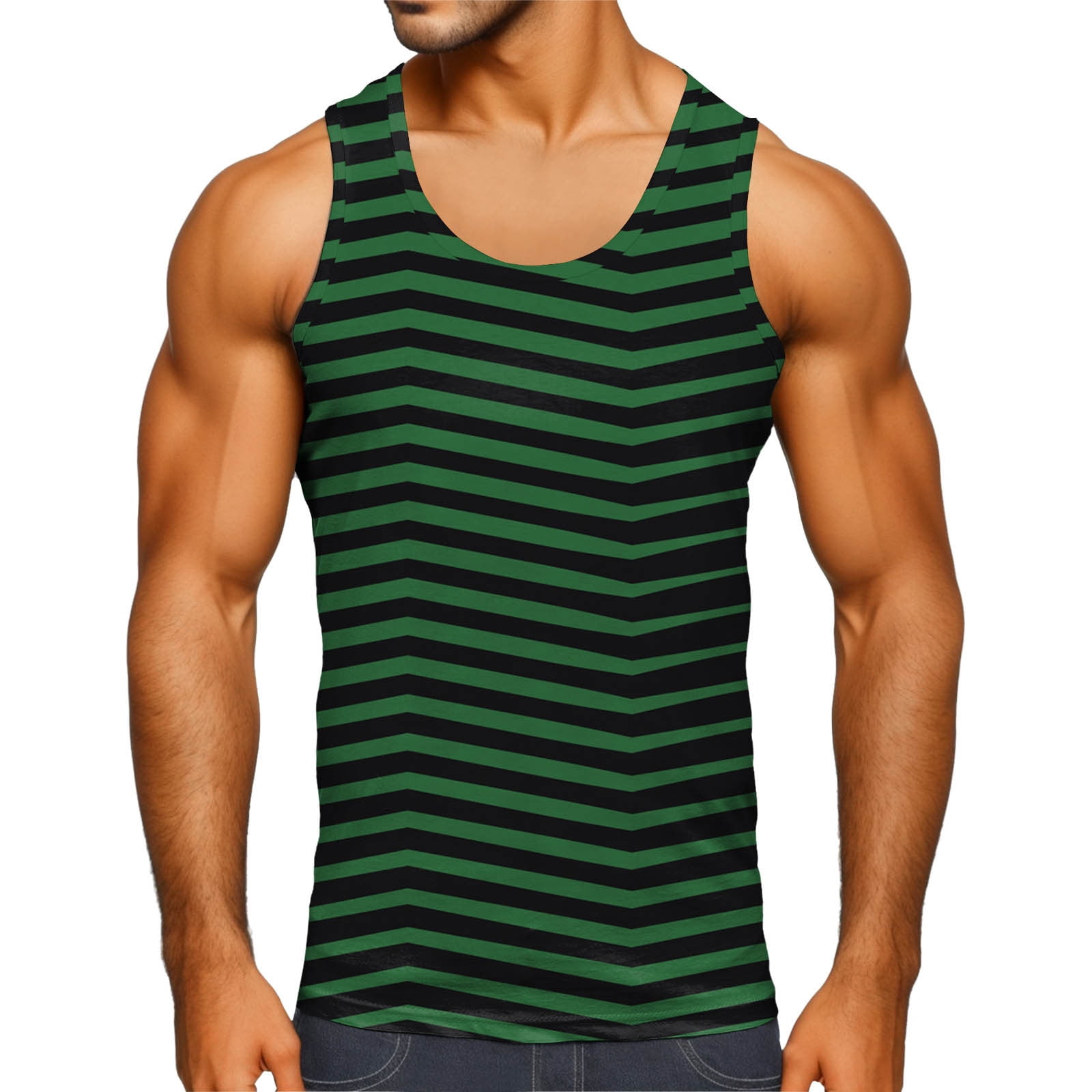 Gvdentm Mens Sleeveless Shirts Mens Workout Hooded Tank Tops