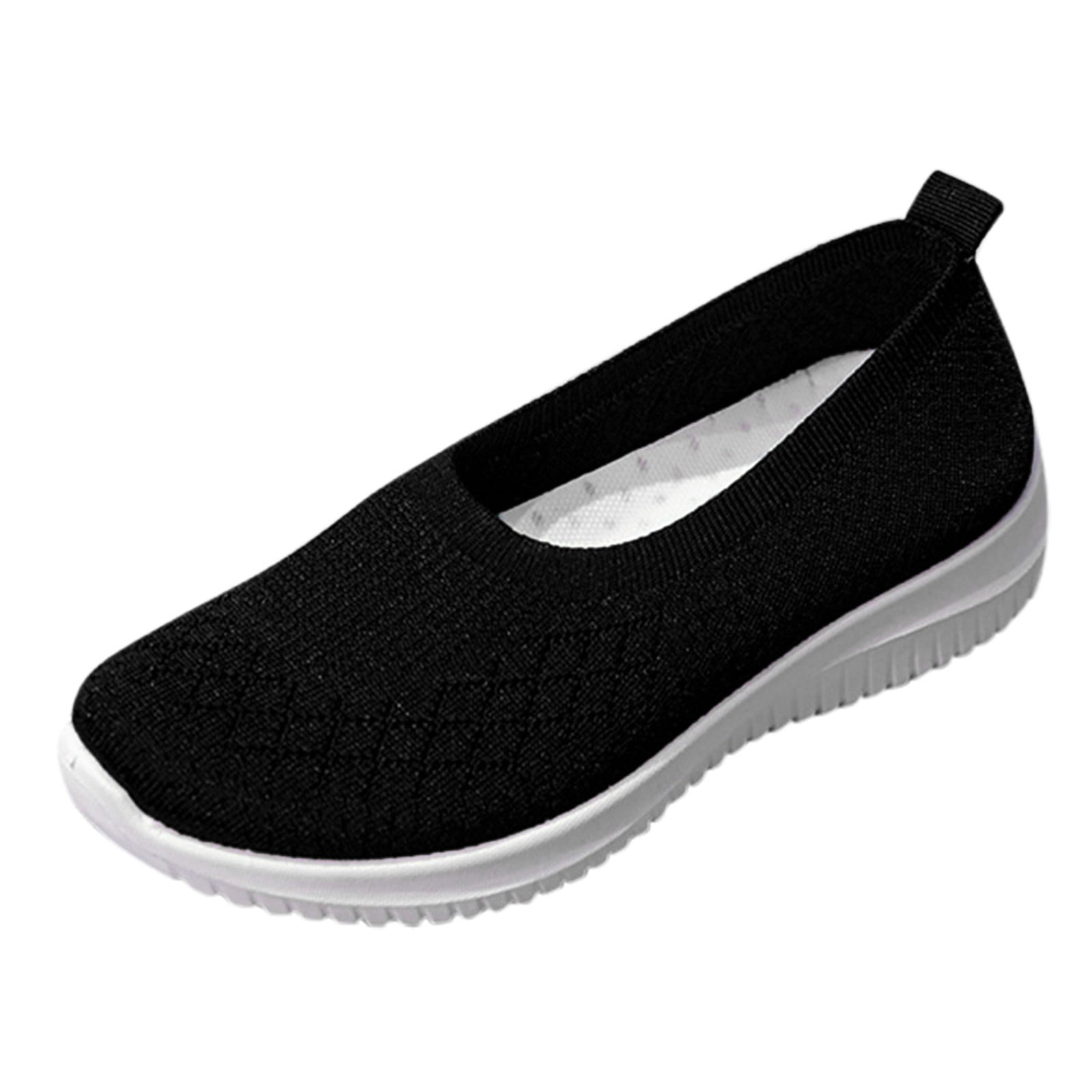 Gvdentm Good Walking Comfortable Slip-On Women's Sneakers, Memory Foam ...