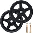h Lawn Mower Wheels Push Lawn Mower Wheels with Bolts and Lock Nuts Kit ...