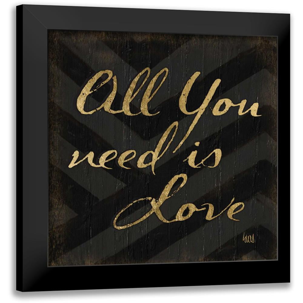 h.artworks 20x20 Black Modern Framed Museum Art Print Titled - Chevron ...