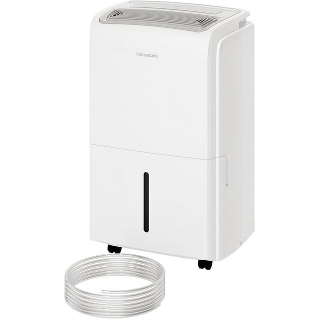 hOmeLabs 4000 Sq. Ft. Dehumidifier with Pump - Ideal for Large Rooms ...