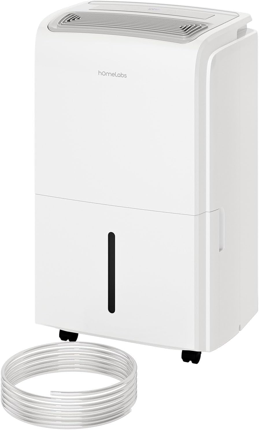 hOmeLabs 4000 Sq. Ft. Dehumidifier with Pump - Ideal for Large Rooms, Home Basements and Whole ...