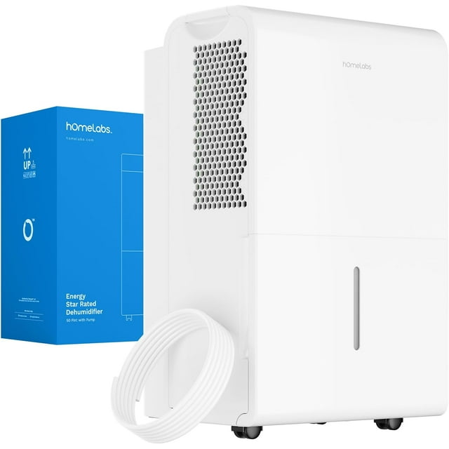 hOmeLabs 4500 Sq. Ft. WiFi-Enabled Dehumidifier with Pump - Superior ...