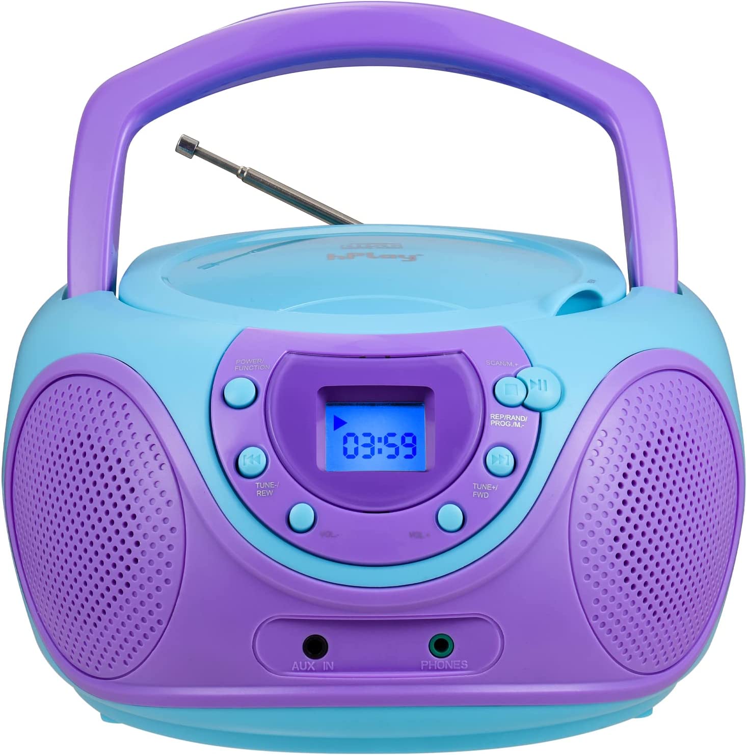 GPX CD Boombox with AM/FM Radio, BC112B - Walmart.com