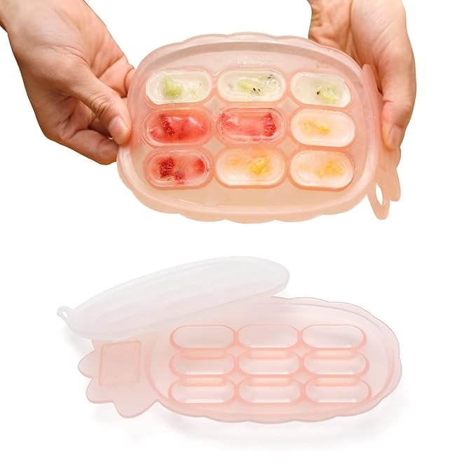 haakaa Silicone Nibble Tray -Breastmilk Teething Popsicle Mold -Baby ...