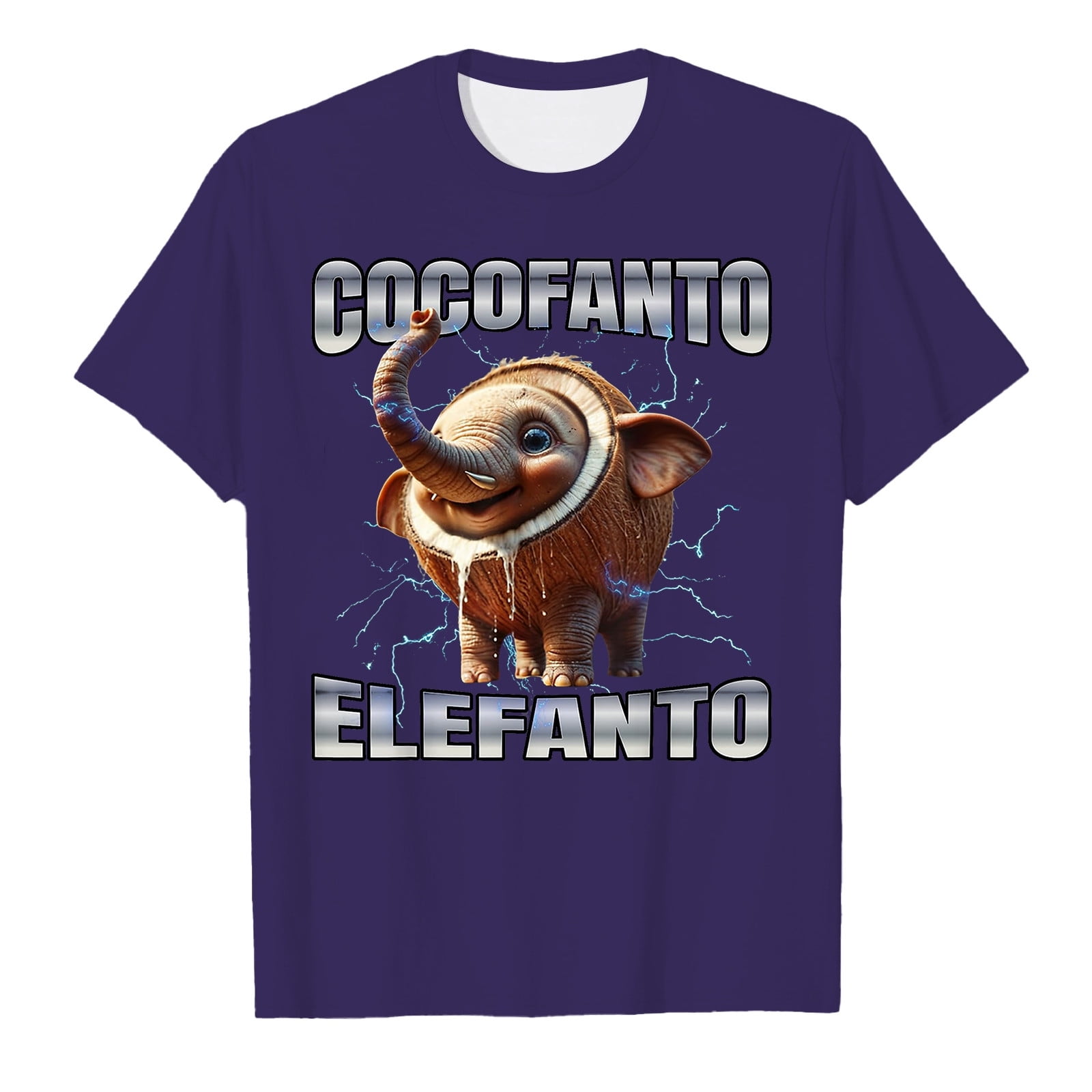 haieyH Italian Brainrot Cocofanto Elephant T Shirt - Walmart.com