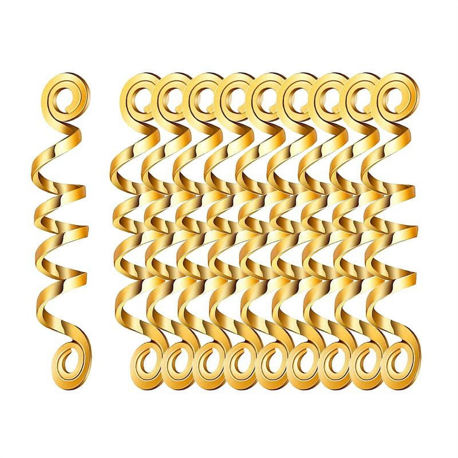 hair Beads Spiral Coils Tibetan Y hair Braid Rings Beard Jewelry for ...
