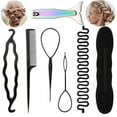 hair twister topsy tail hair tool hair braiding tools hair loop styling ...