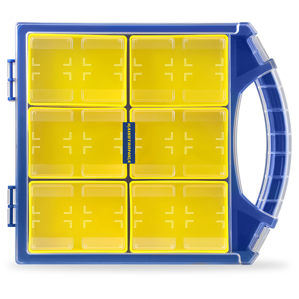 haisstronica Small Parts Organizer(HS-T1A)With 6pcs Large Removable ...