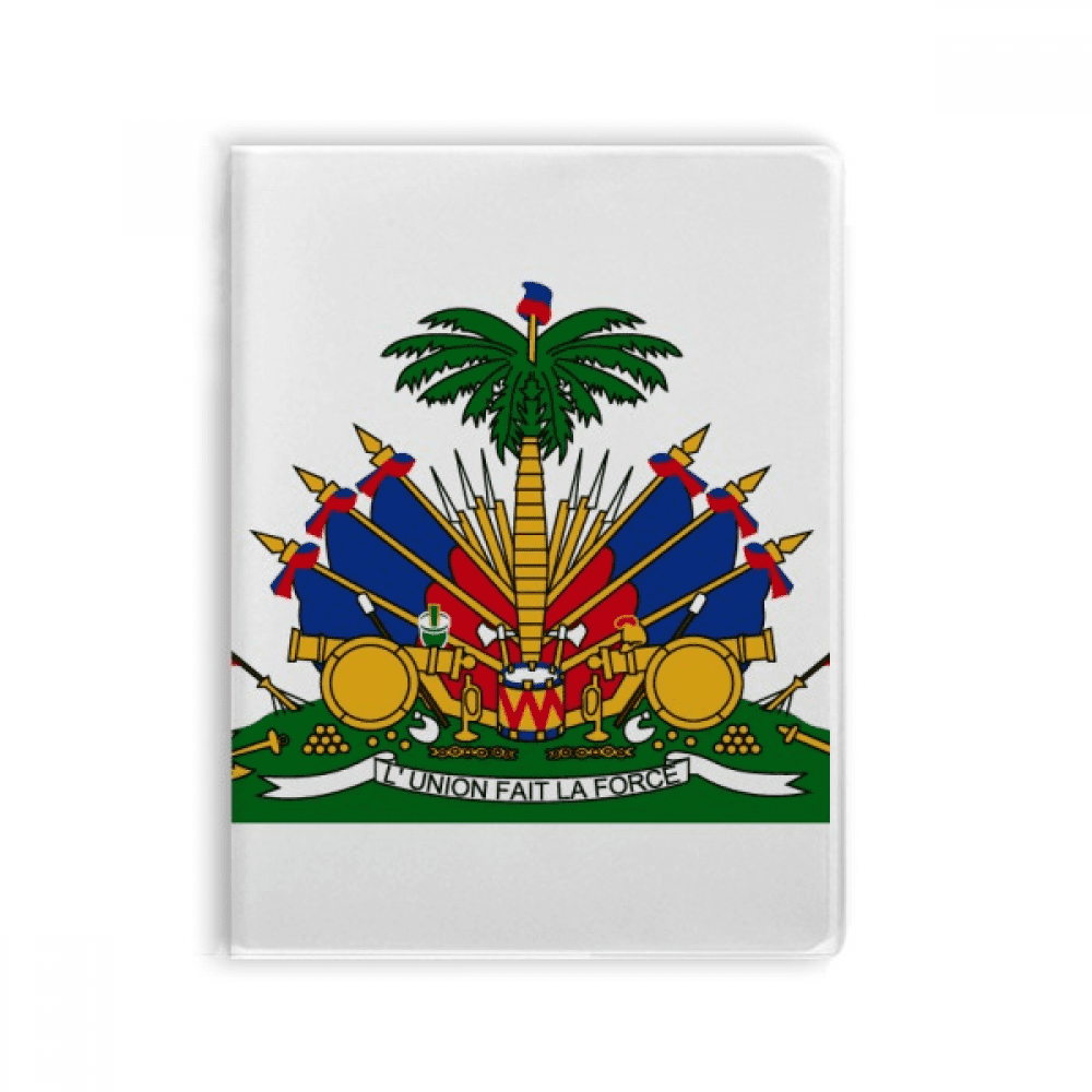 haiti north amenational emblem notebook gum cover diary soft cover ...