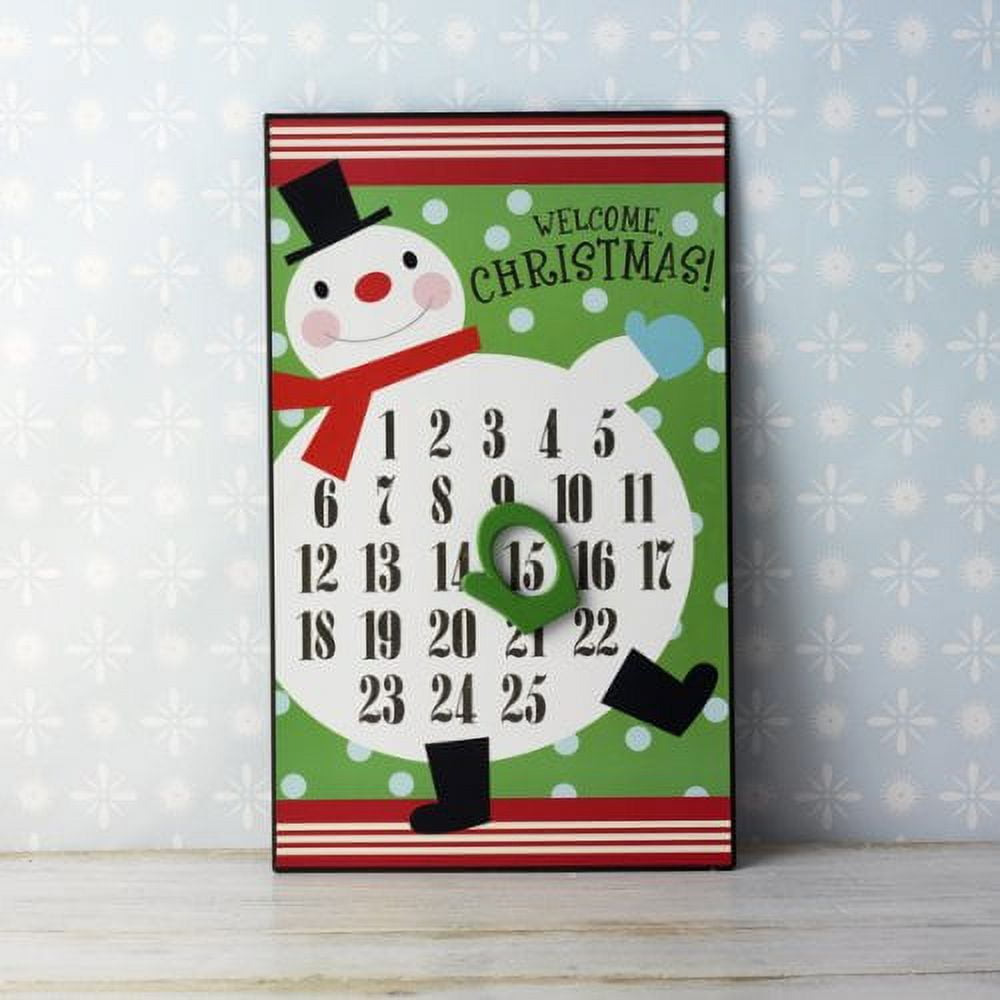 hallmark magnetic snowman countdown calendar - Walmart.com
