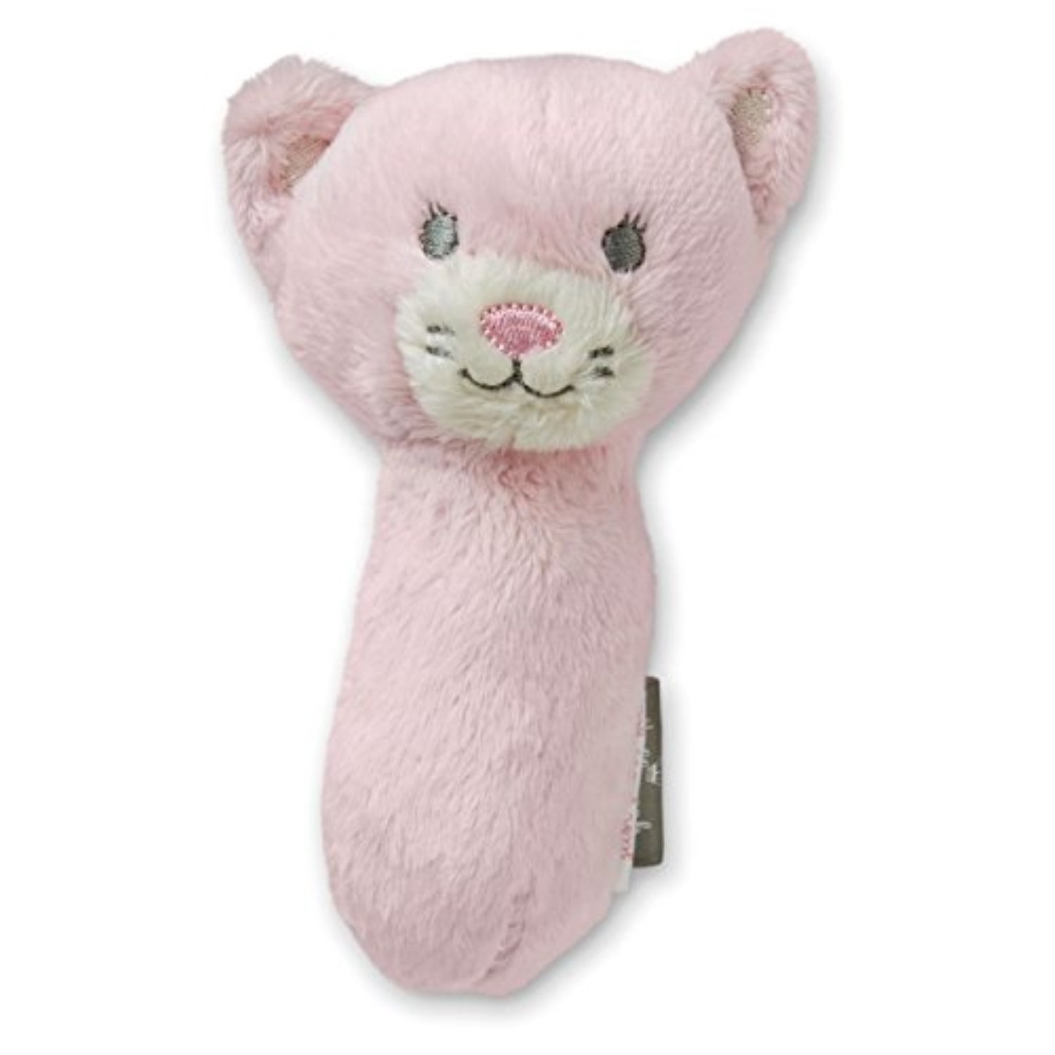 hallmark pink kitty stuffed rattle - Walmart.com