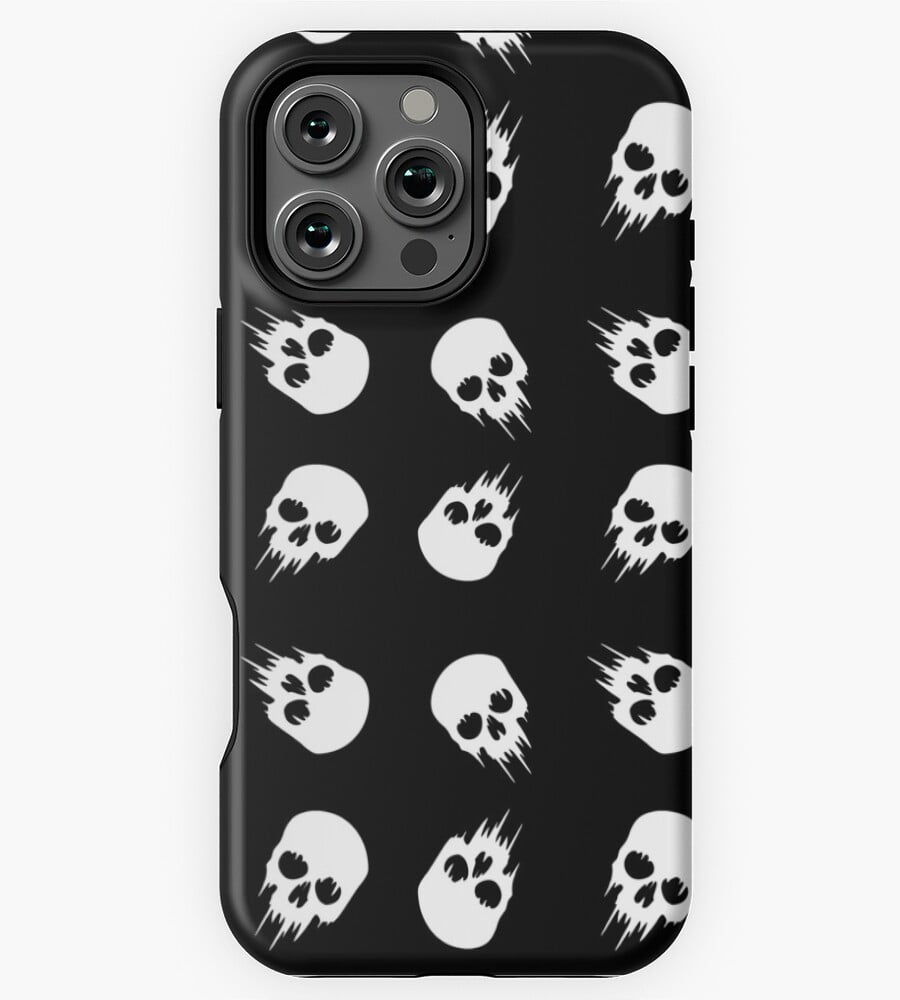 halloween Skeleton black white skeleton GA14584 Phone Case for iPhone ...