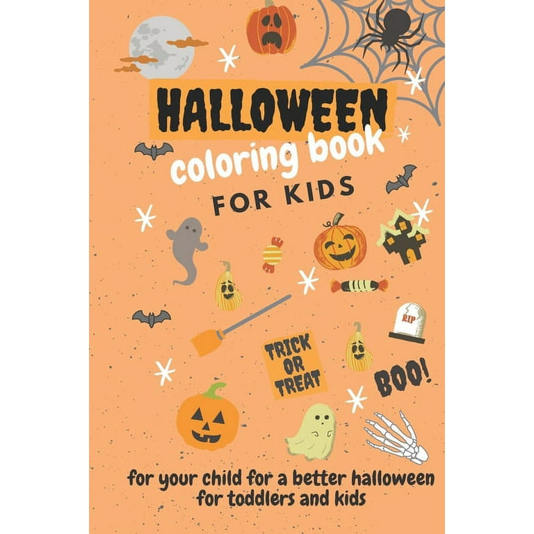 trick or treat halloween coloring pages