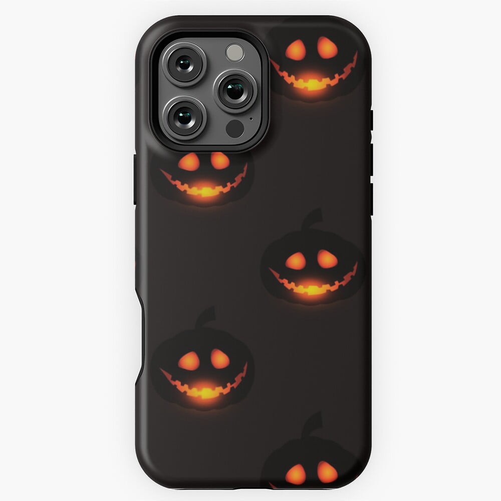 halloween glowing pumpkin Phone Case for iPhone 16 15 14 13 12 11 Pro ...