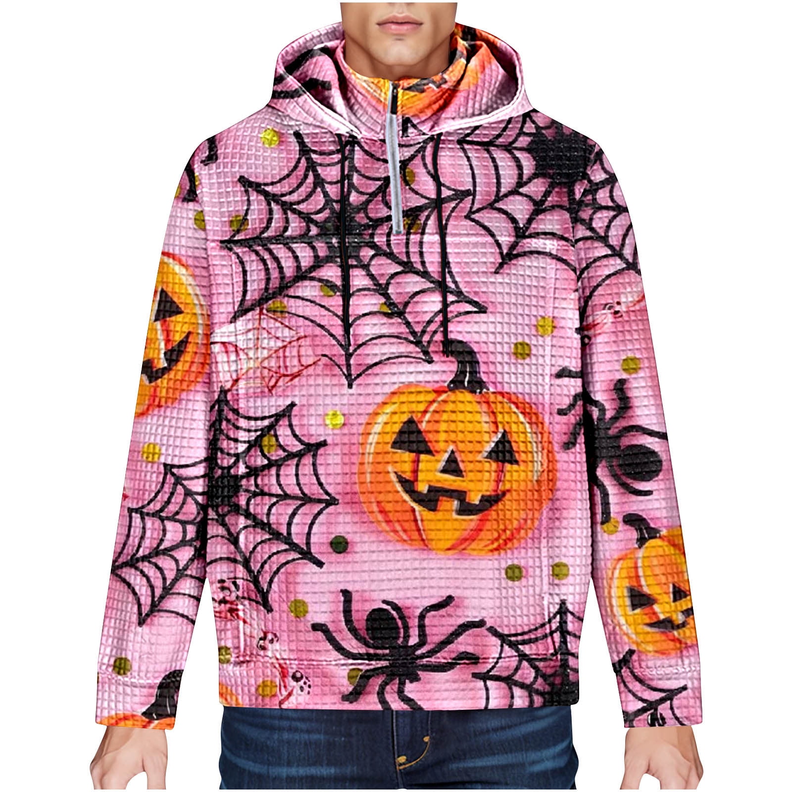 Halloween Hoodies Chucky Mens Hoodies Pullover Creepy Halloween Printed ...