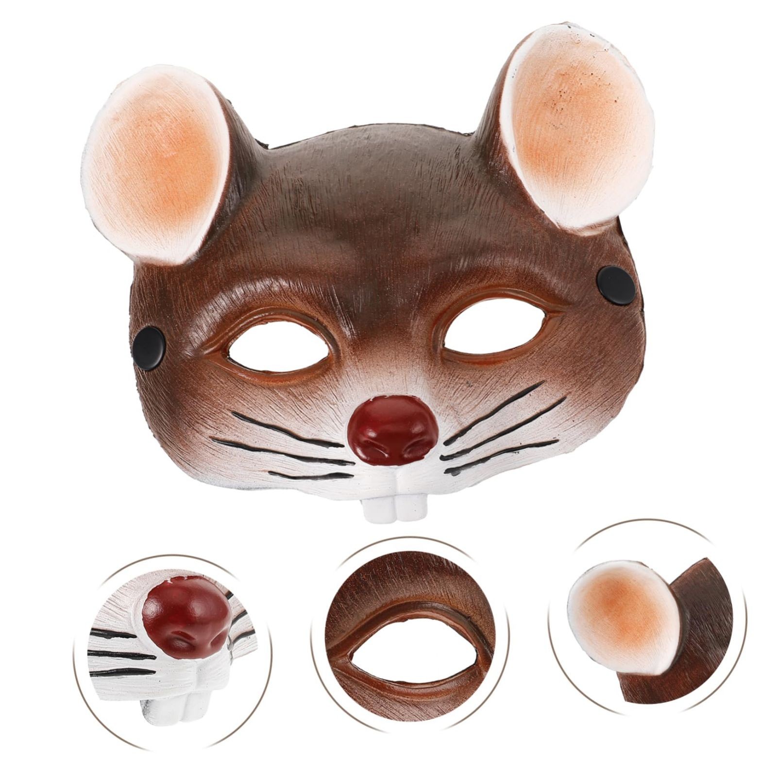 mask Carnival Masquerade 3D 3D PU Foam Mouse Masks realistic mask ...