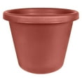 han chong 24 Inch Round Classic Planter - Large Plastic Plant Pot for ...