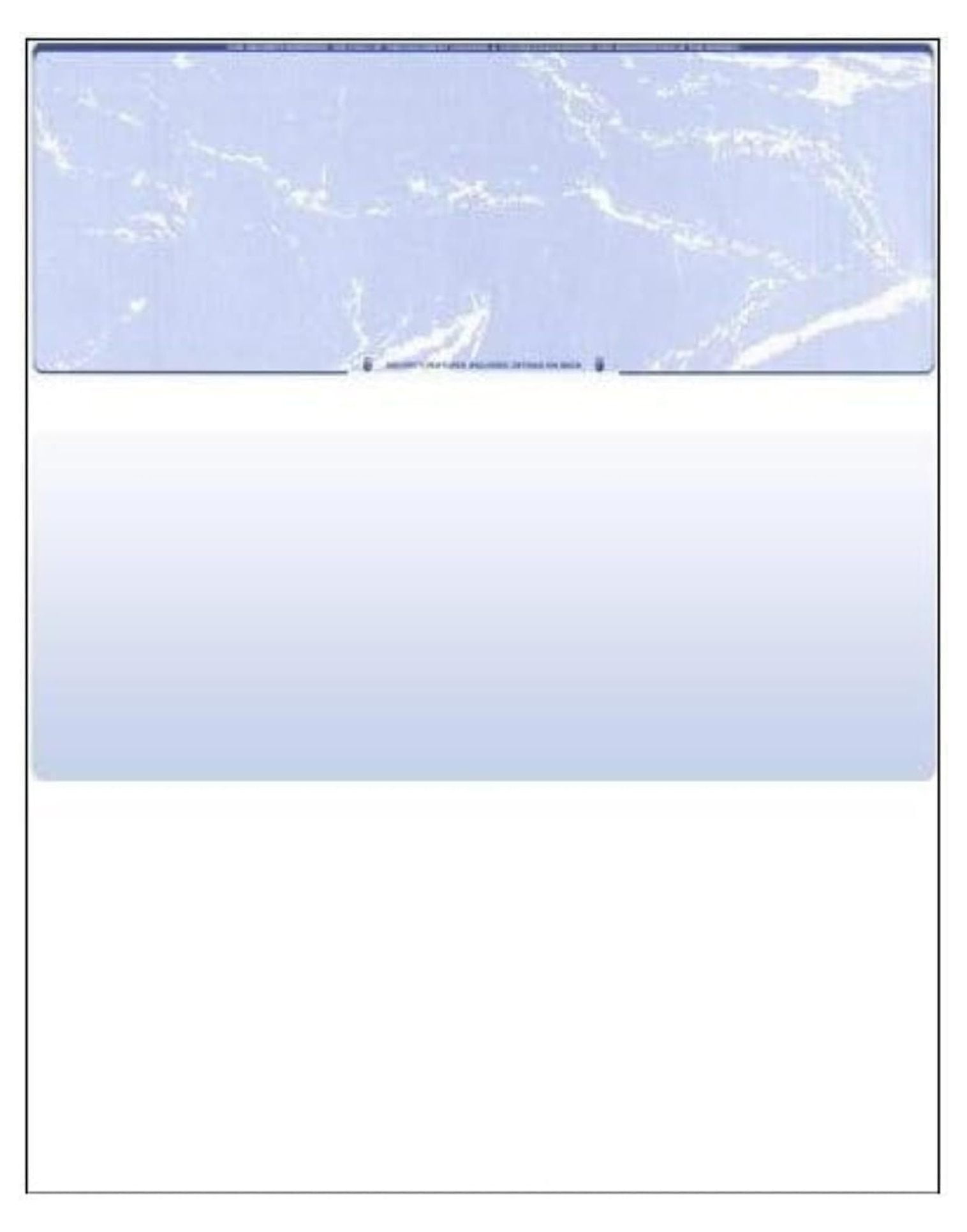 han chong Blank Check Paper - 250 Pack - Computer Security Business ...