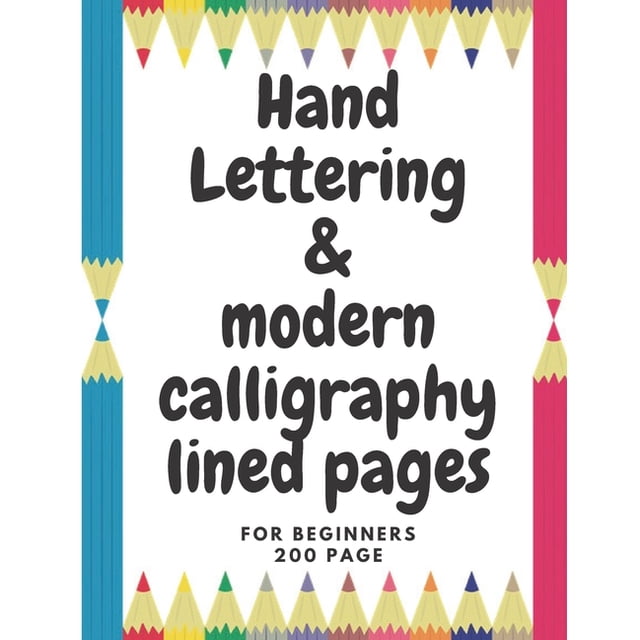 hand lettering & modren calliagraphy: A Beginner's Guide Learn to ...