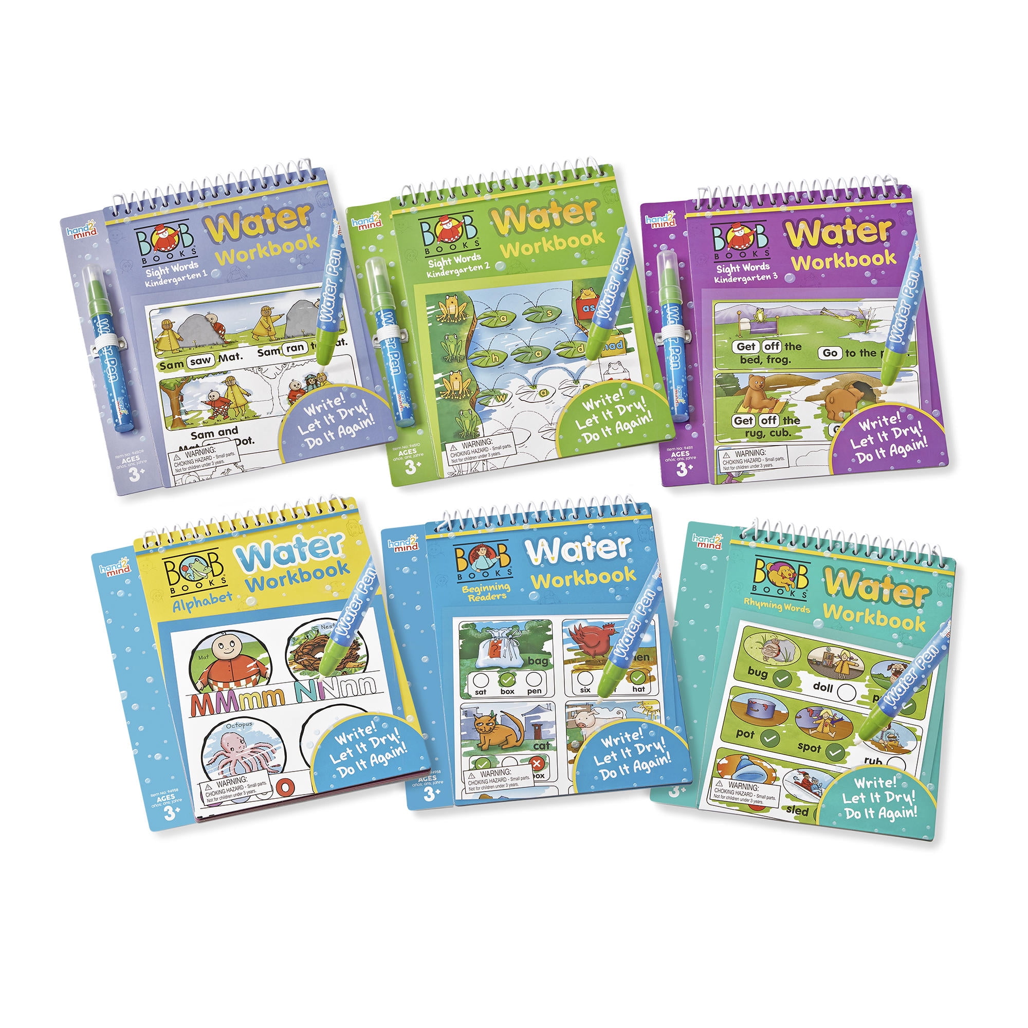 hand2mind: Bob Books Water Workbook, (Paperback) - Walmart.com