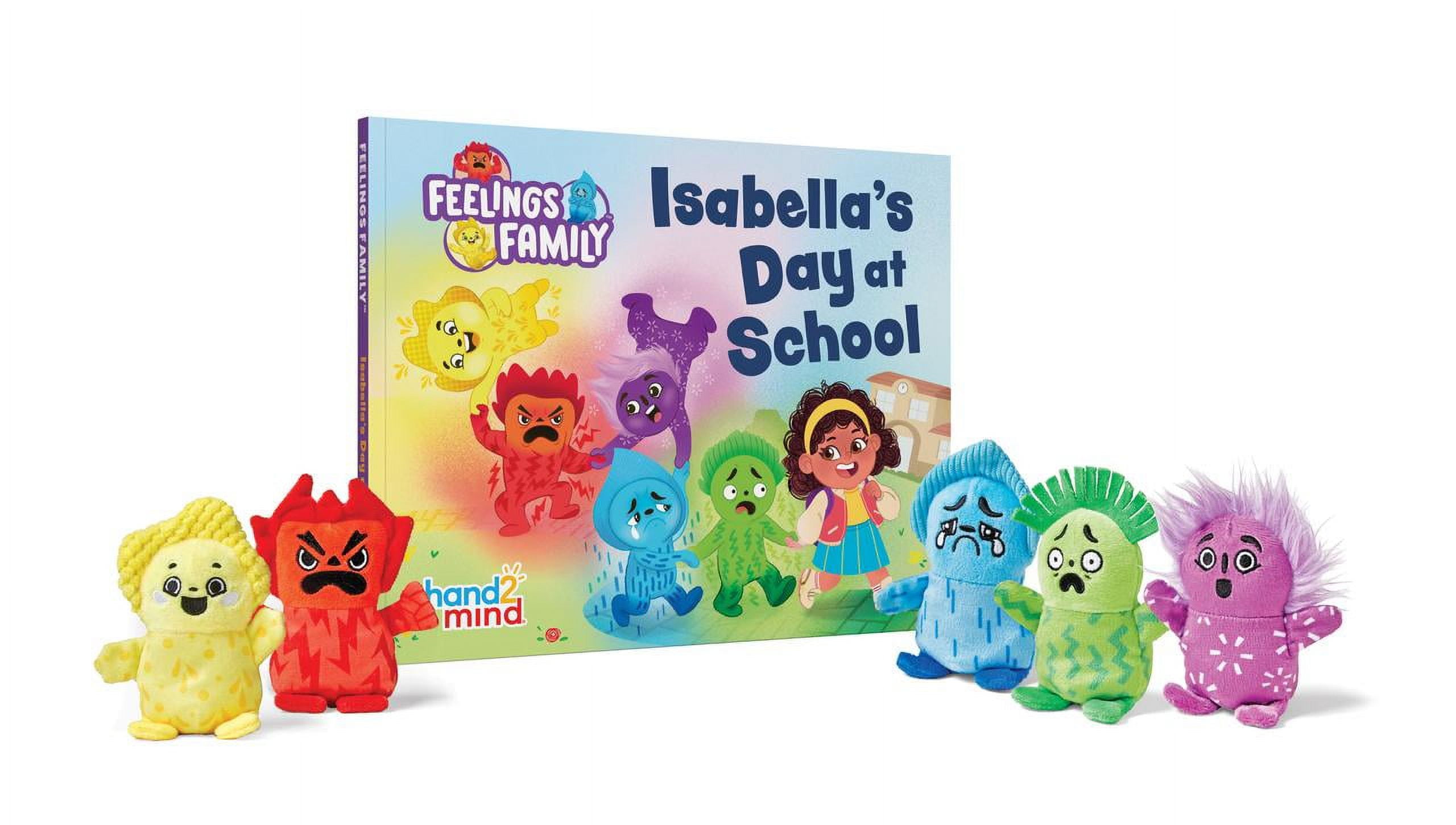 hand2mind Feelings Family Introductory Storybook and Plush, Social ...