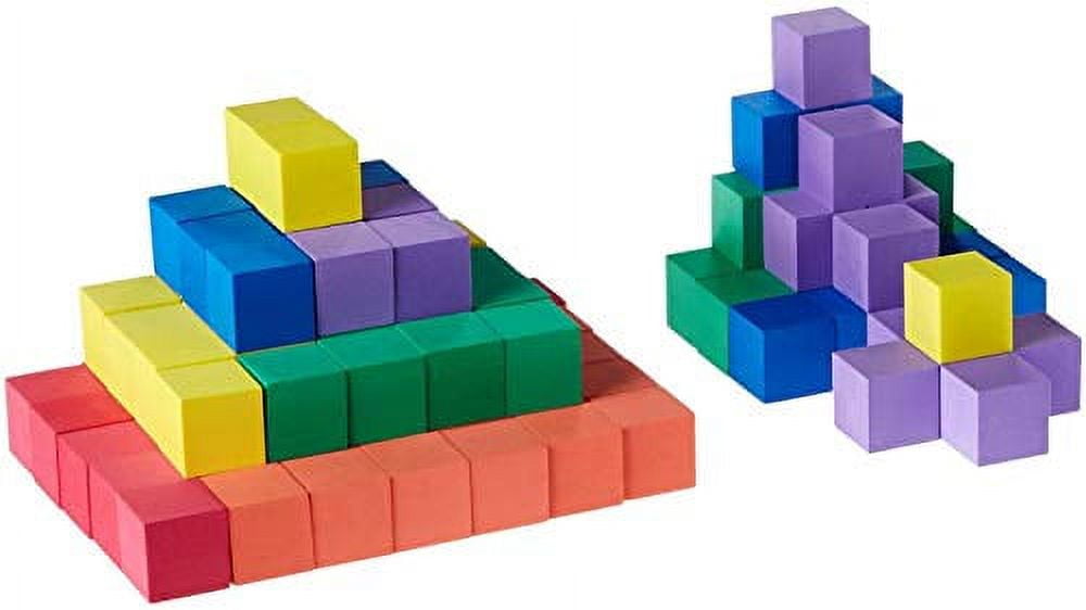 hand2mind Foam Blocks, Counting Cubes for Kids Math, 1 Inch Blocks for ...