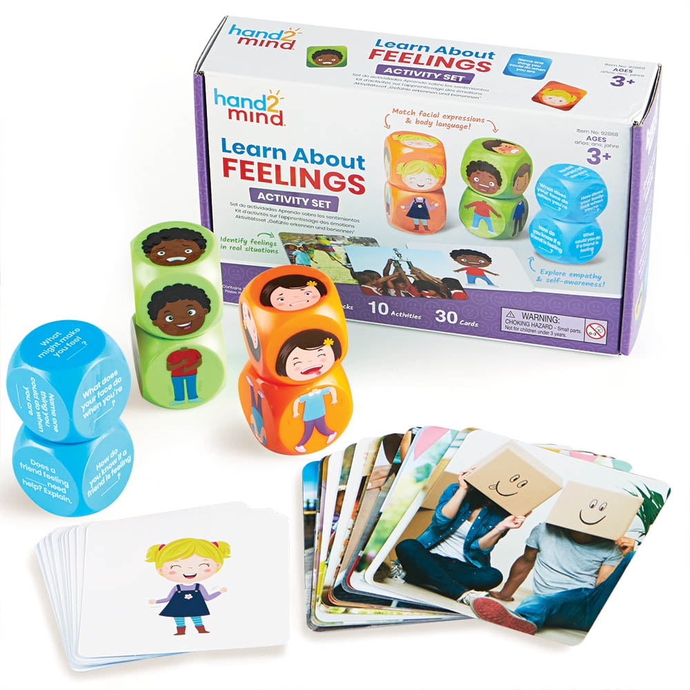 hand2mind Learn About Feelings Set, 10 Social Emotional Learning ...