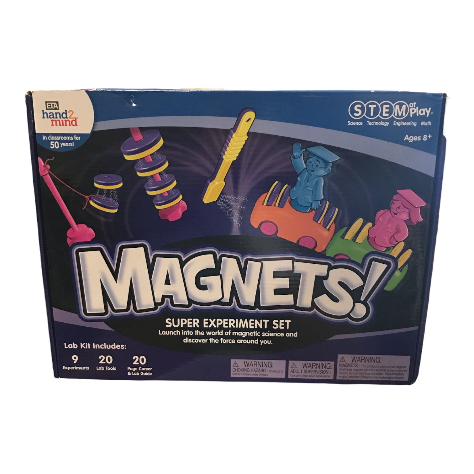 Hand2Mind Magnetic Science Kit for Kids, STEM Educational Magnetism ...