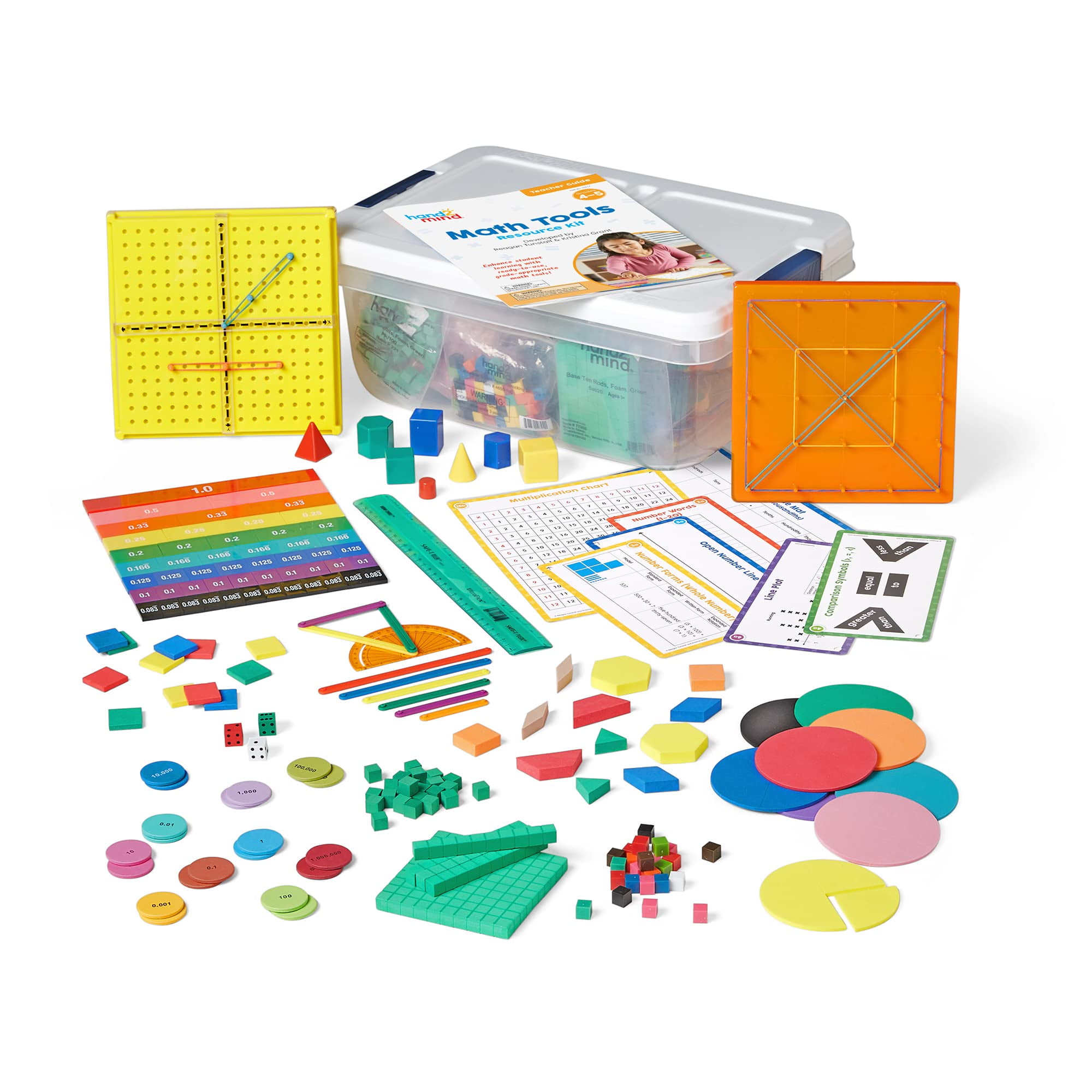 hand2mind Math Tools Small IFF17 Group Sets 4-5 Kristina Grant, Math ...