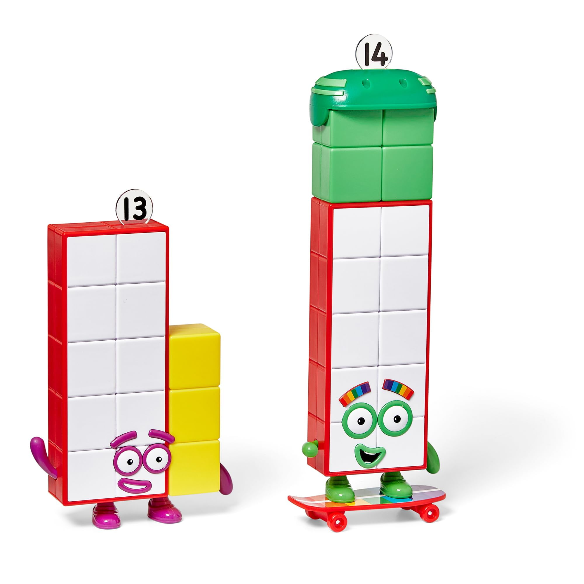 hand2mind Numberblocks Friends Thirteen DHF10 and Fourteen Figures ...