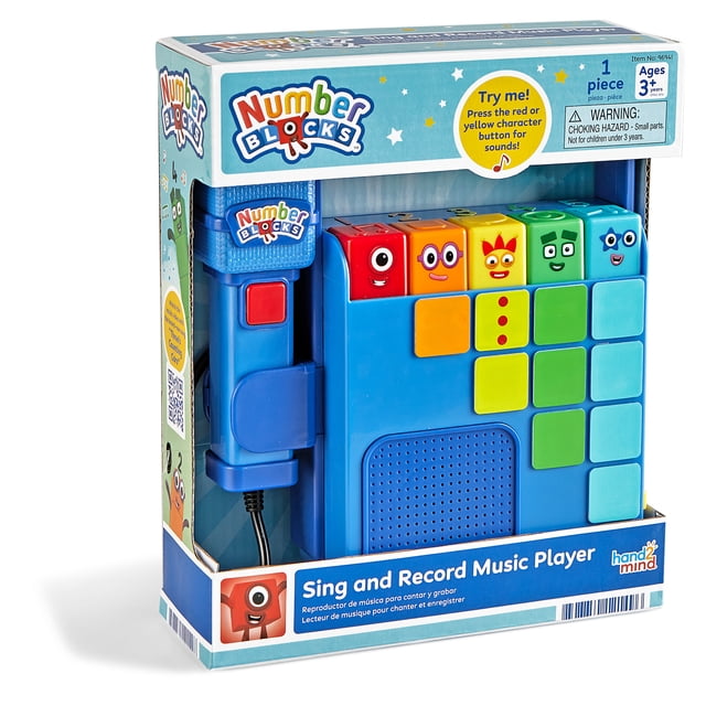 hand2mind Numberblocks Sing and Record Music Player - Walmart Business ...