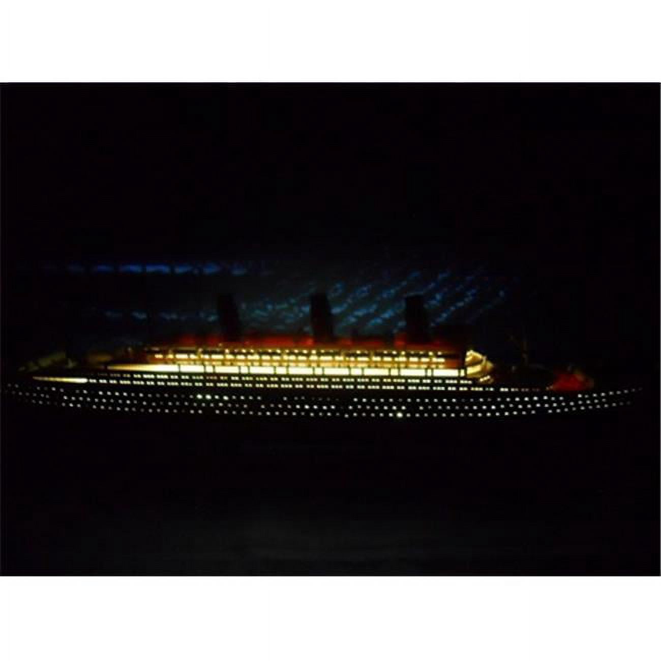 handcrafted model ships lusitania50-led rms lusitania limited 50 in ...